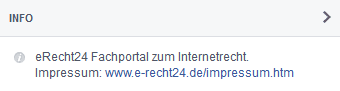 Auch bei Facebook ist ein Impressum Pflicht: Kostenloser Generator für ...